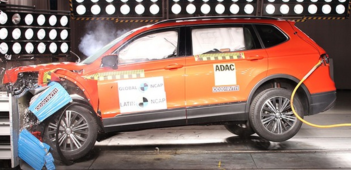 Volkswagen Tiguan e Volkswagen Jetta recebem nota máxima no teste de ...