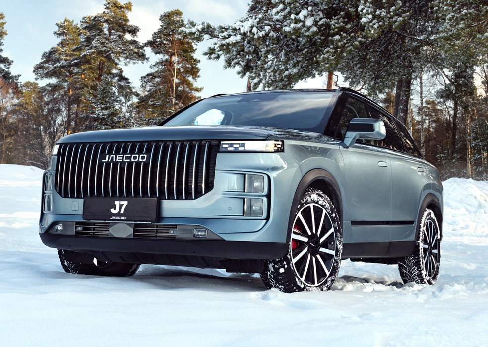 Flagra: Jaecoo 7 é visto no Brasil; veja quando chega o SUV híbrido chinês