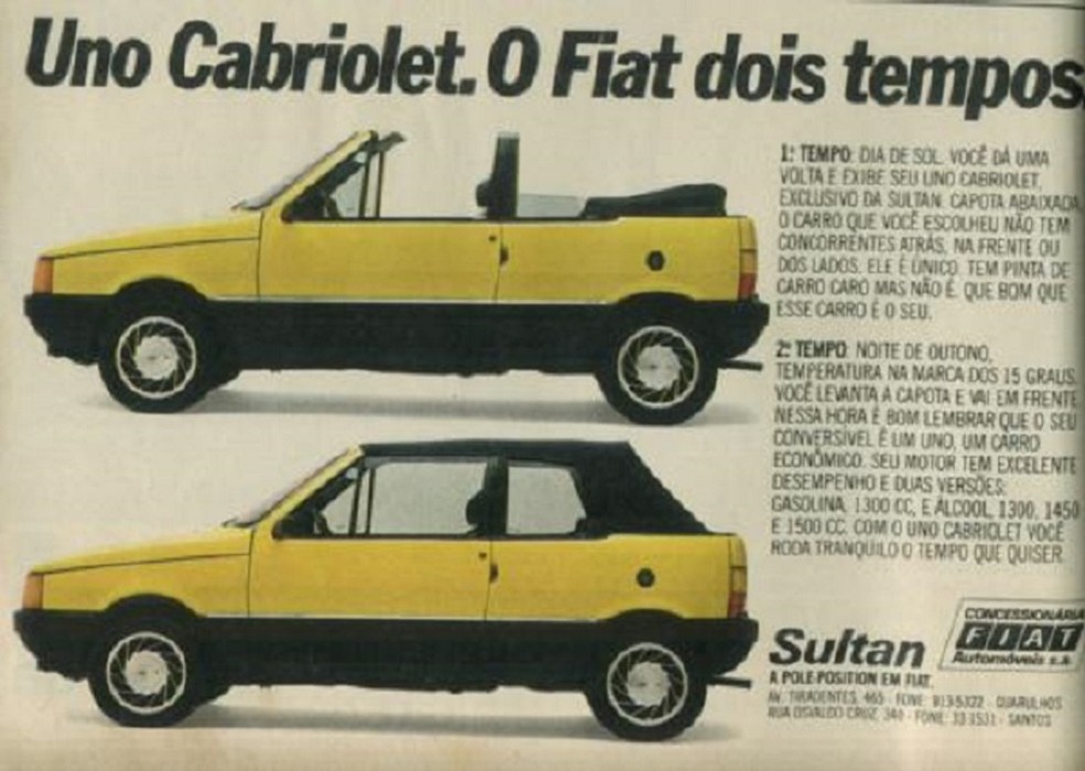 Fiat Uno 40 anos: a linha do tempo de um ícone brasileiro