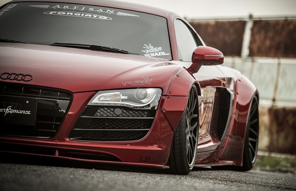 Audi R8 Liberty Walk tem estilo próprio