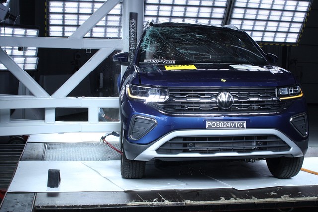 Volkswagen T-Cross tira nota máxima em segurança no Latin NCAP; veja teste