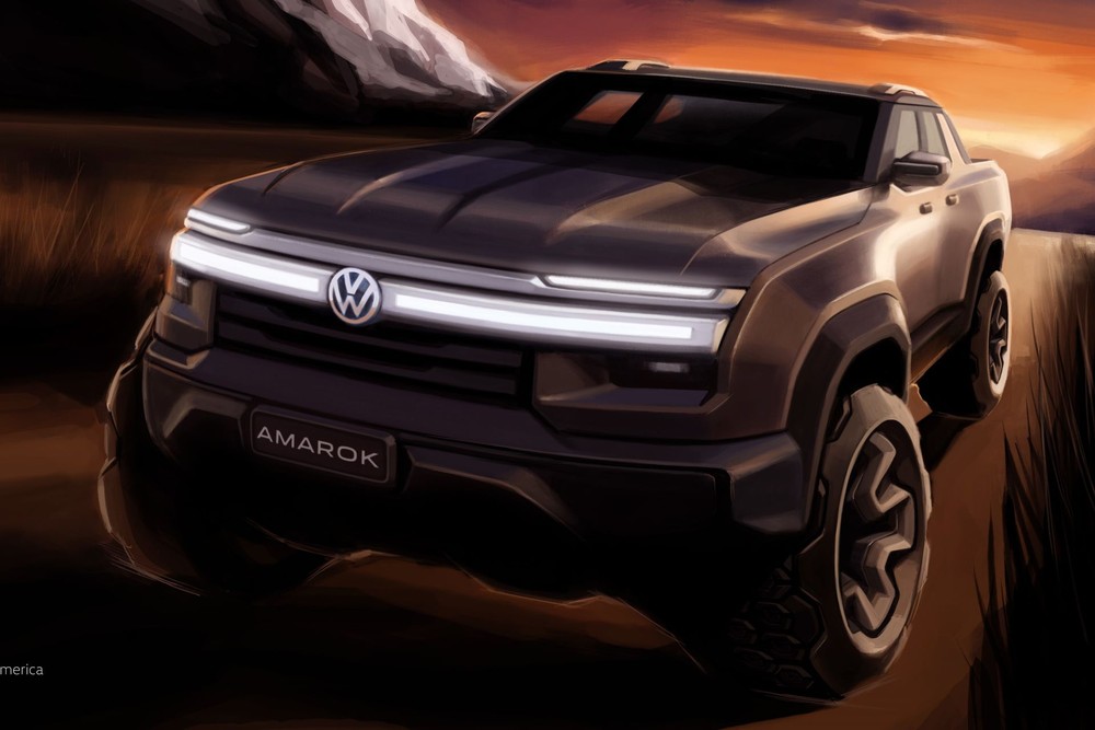 Nova Volkswagen Amarok é confirmada com versão híbrida; saiba quando chega
