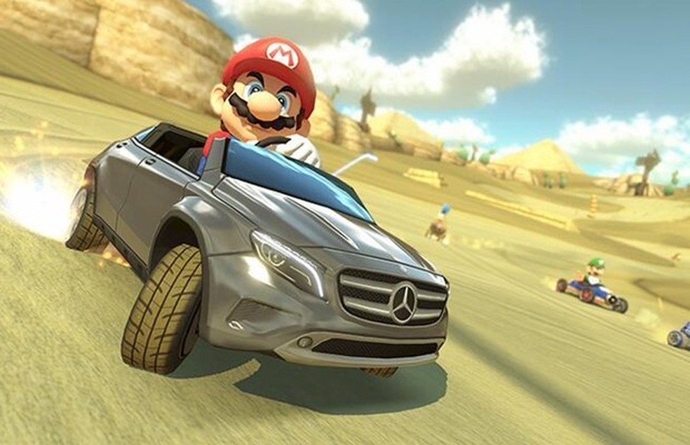 Mercedes GLA estará no Mario Kart 8