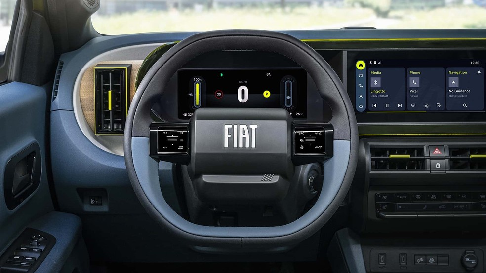 Fiat Grande Panda é carro popular que vai inspirar “novo Uno” no Brasil