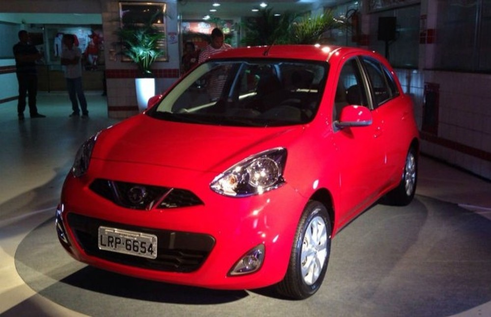 Nissan apresenta linha March com novo motor 1.0 três cilindros por R ...